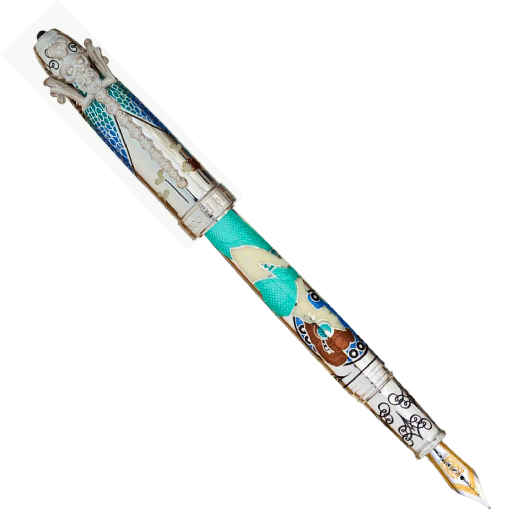 David Oscarson 25th Anniversary Eucalyptus Fountain Pen – Nibs-USA.com