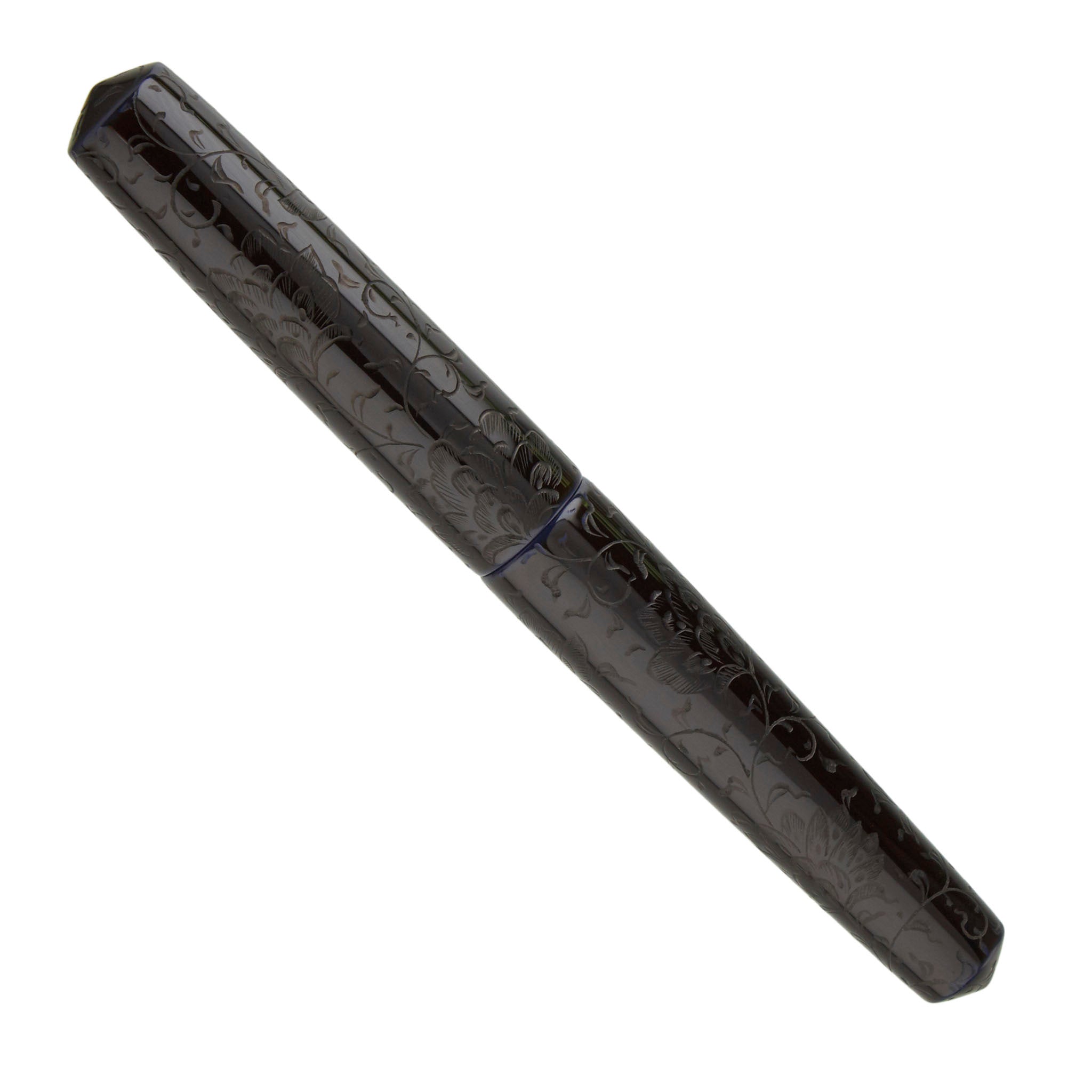 Nakaya Piccolo Cigar Housoge Kikyo-tamenuri Charcoal – Nibs-USA.com