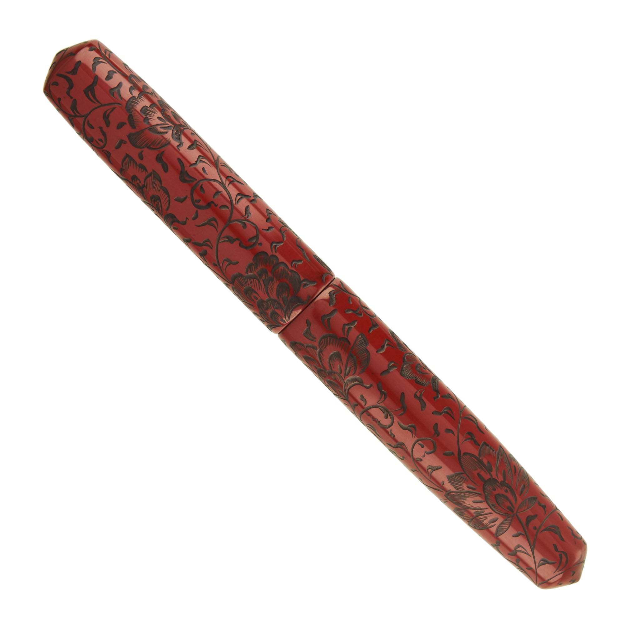 Nakaya Piccolo Cigar Chinkin Housoge Shu Charcoal – Nibs-USA.com