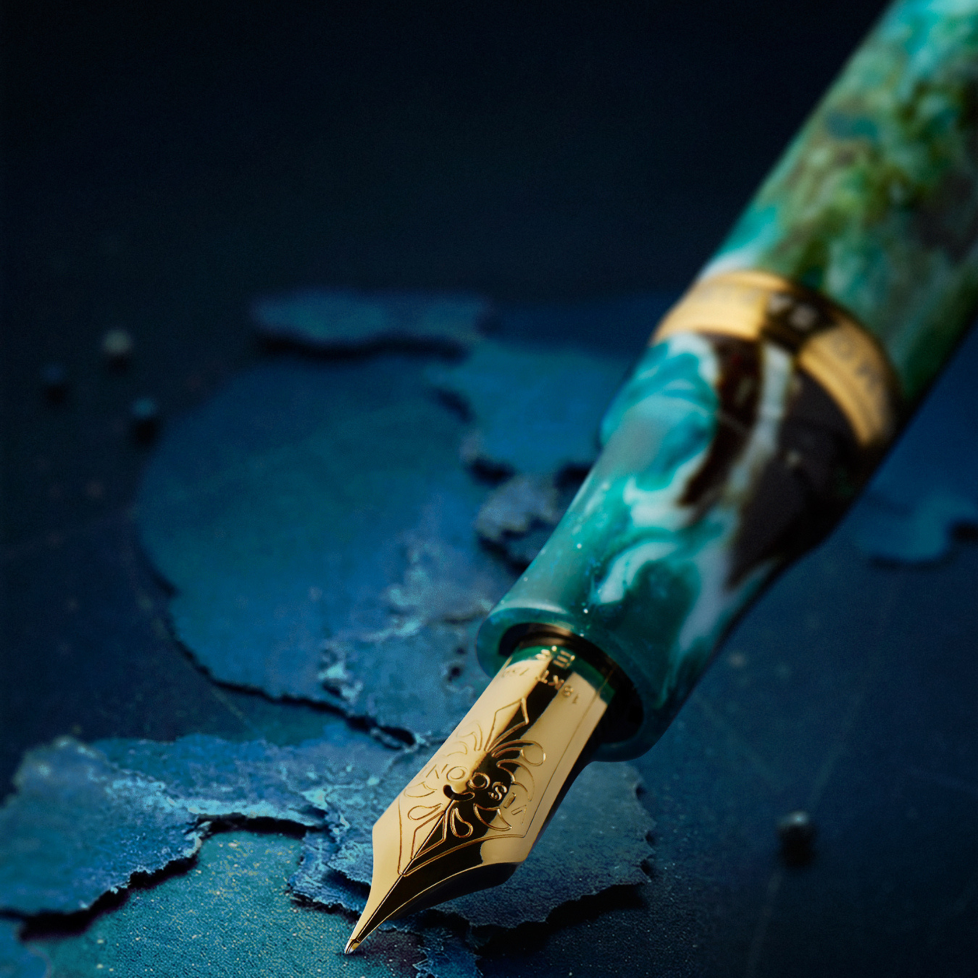 Visconti Homo Sapiens Nebula Eagle Limited Edition Fountain Pen – Nibs ...